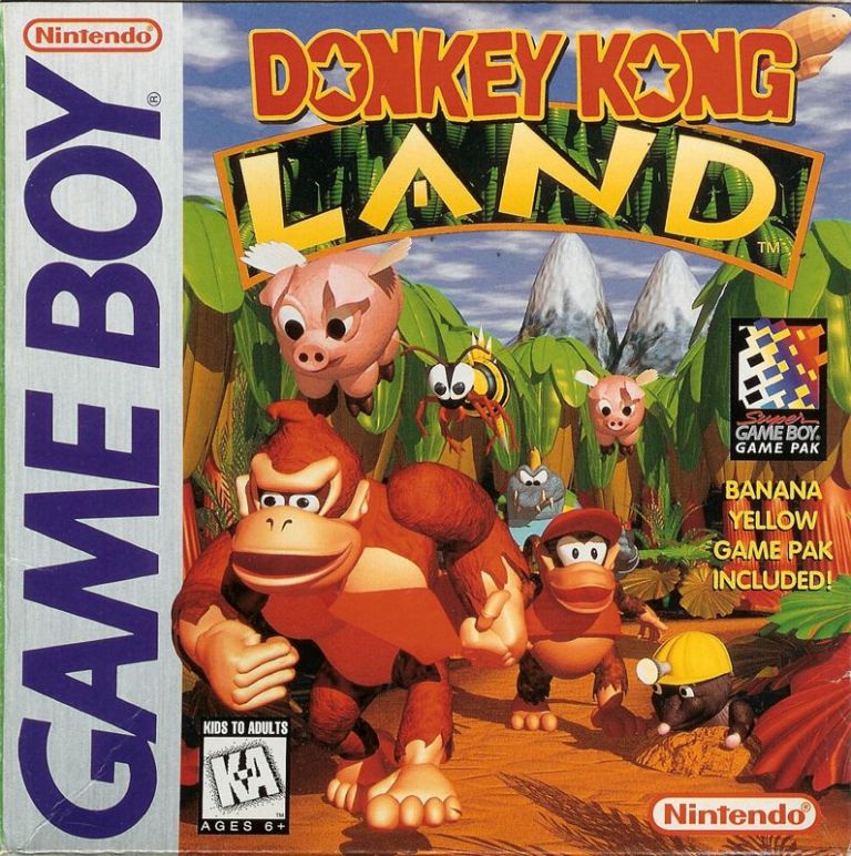 Donkey Kong Land (1995) – Wack Game Boy Zone